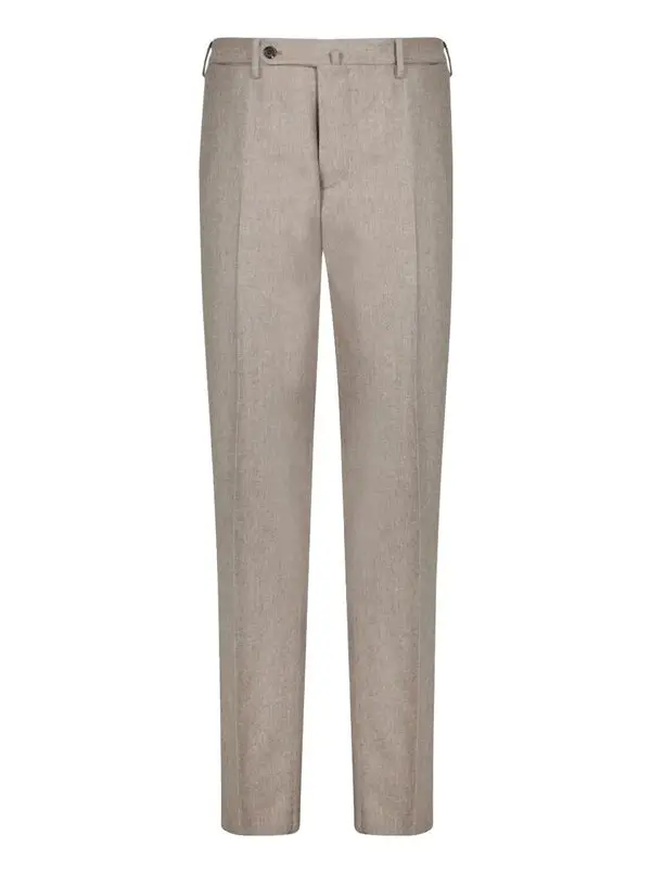 Incotex Straight Fit Trousers - Beige