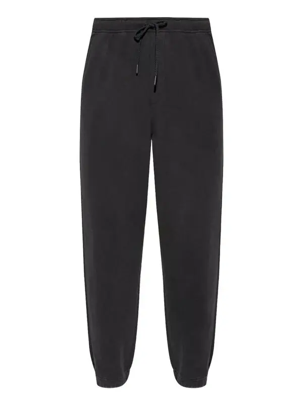 American Vintage Drawstring Track Pants - Black