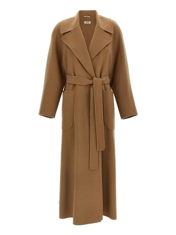 Max Mara Doris Long Coat - Brown