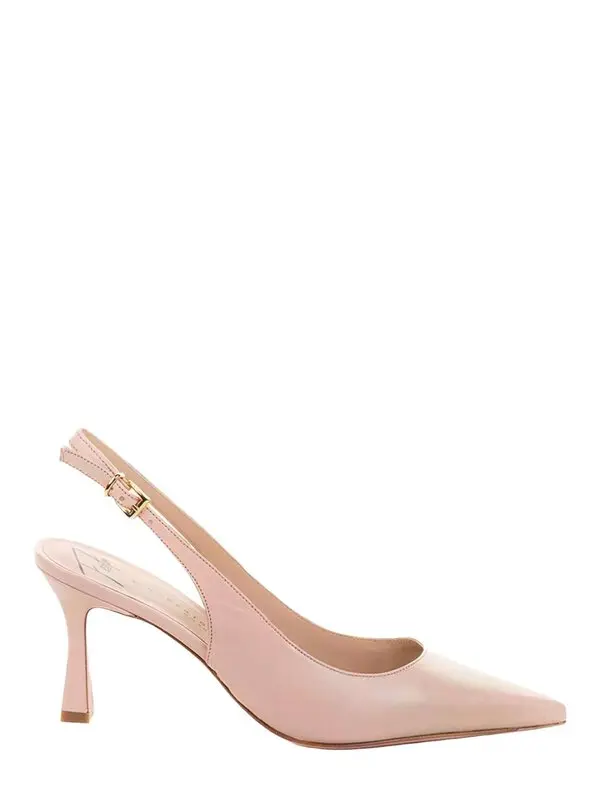 Roberto Festa 70mm Slingback Pointed-toe Pumps - Pink