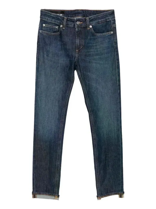 DONDUP Cuffed Jeans - Blue
