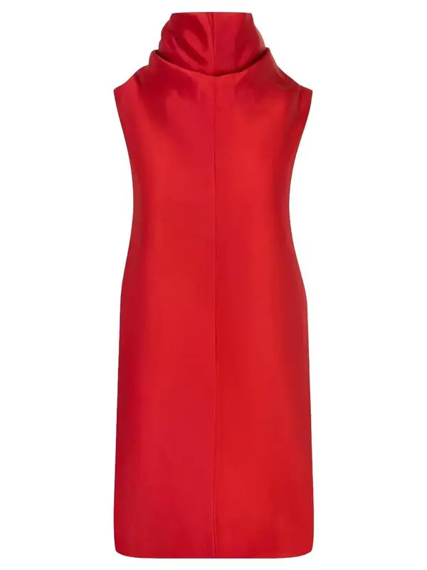 Khaite Daria Mini Dress - Red