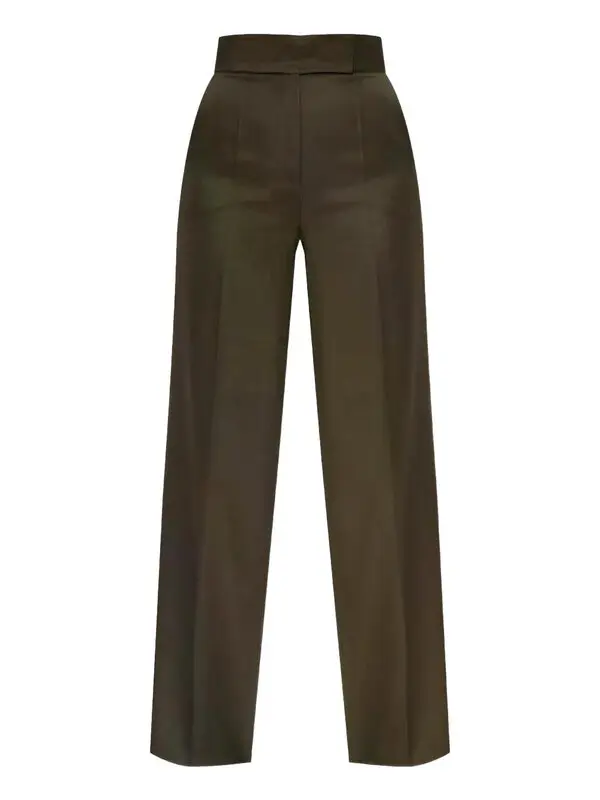 Max Mara Arturo High-waisted Trousers - Brown