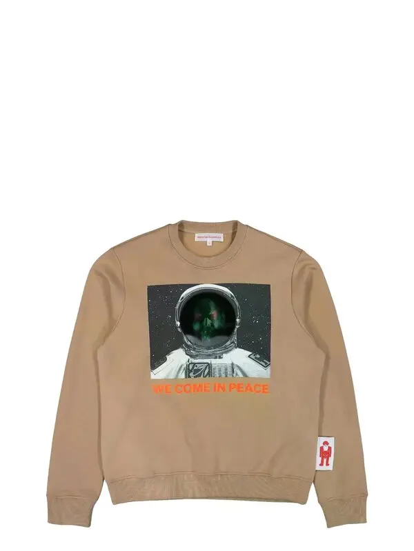 WALTER VAN BEIRENDONCK S-space Sweatshirt - Neutrals