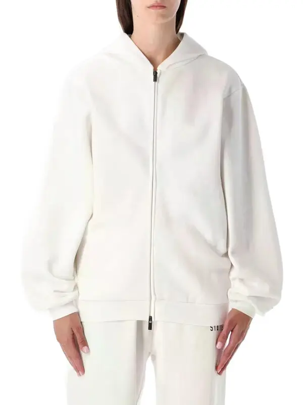 Fear Of God Zip-up Hoodie - White