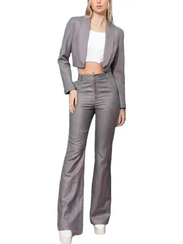 LETHICIA BRONSTEIN Hepburn Trousers - Grey
