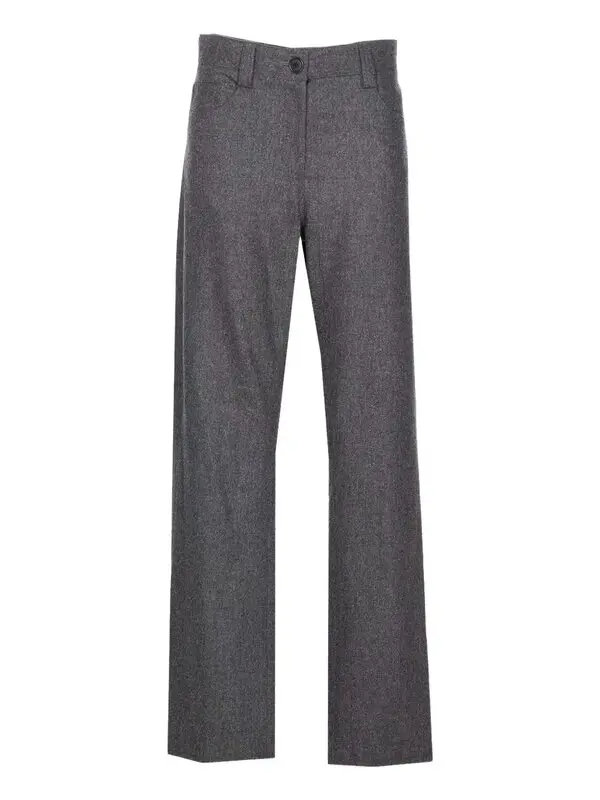 Khaite Belt-loops Trousers - Grey