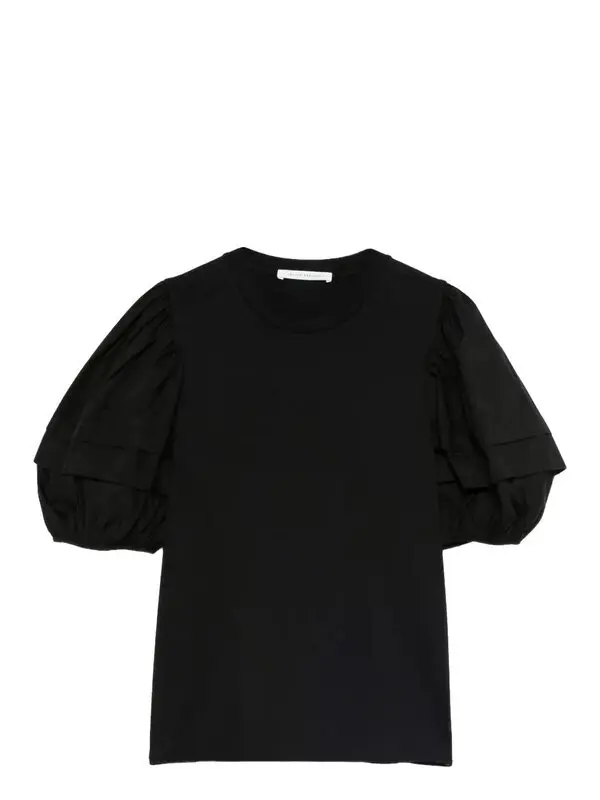 Cecilie Bahnsen Short Sleeve Blouse - Black