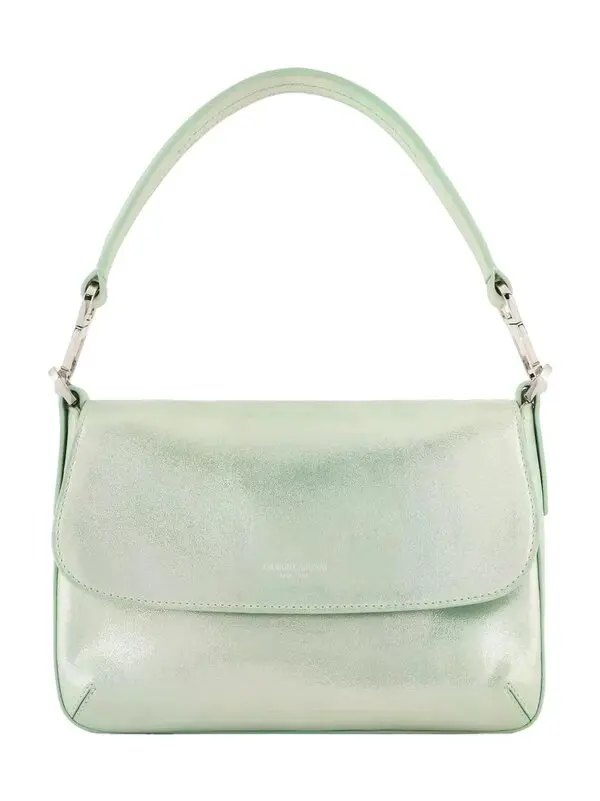 Giorgio Armani La Prima Leather Shoulder Bag - Green