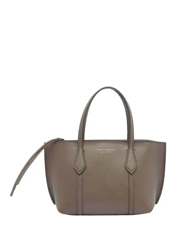 Tory Burch Mini Perry Zip Tote - Brown