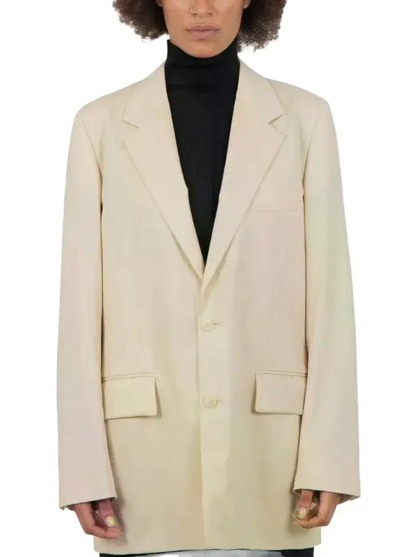 Auralee Wool Blazer - Neutrals