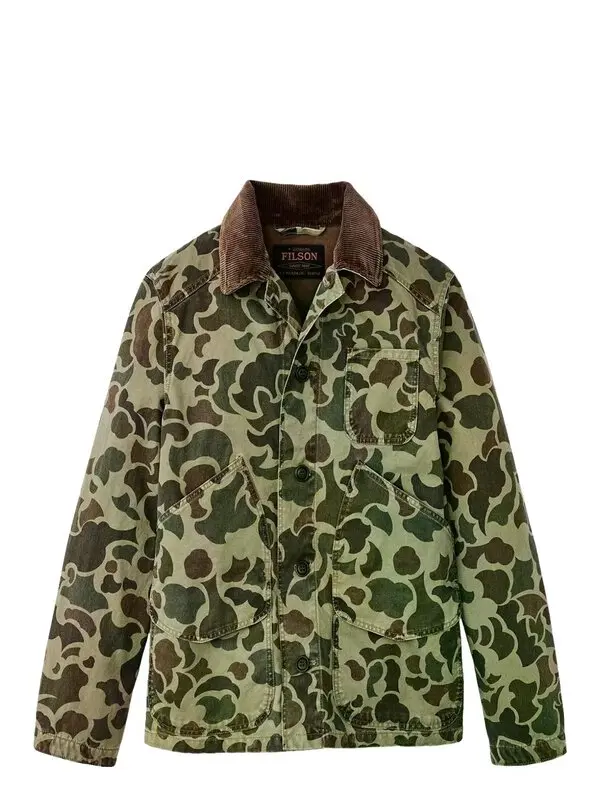 Filson Camouflage-print Shirt Jacket - Green