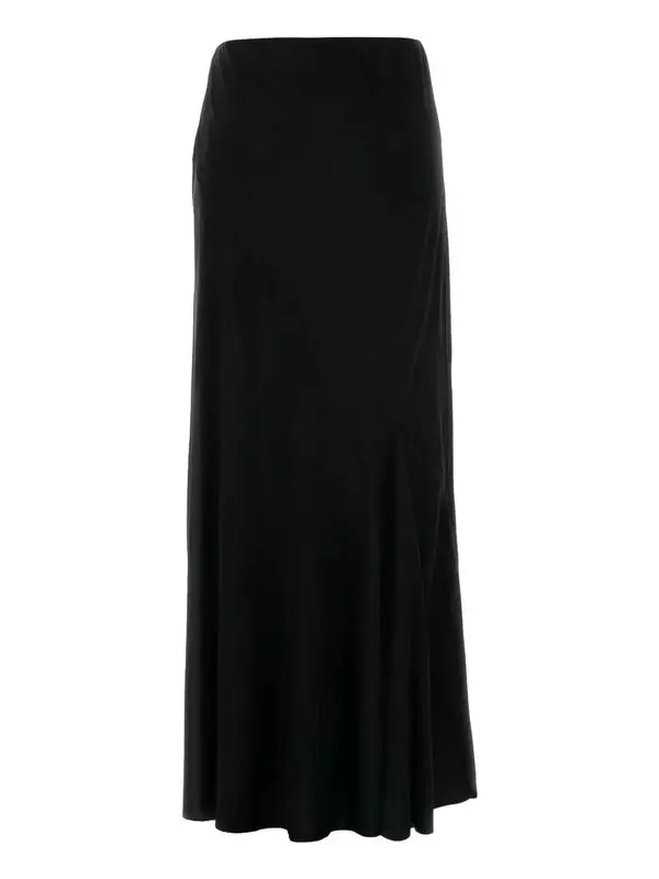 THE ROW High-waisted Midi Skirt - Black