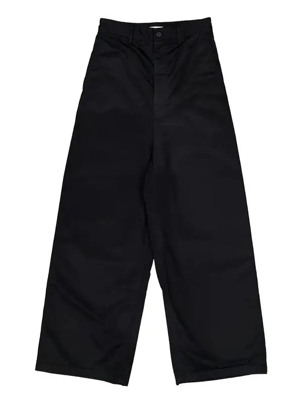 Balenciaga Wide-leg Trousers - Black