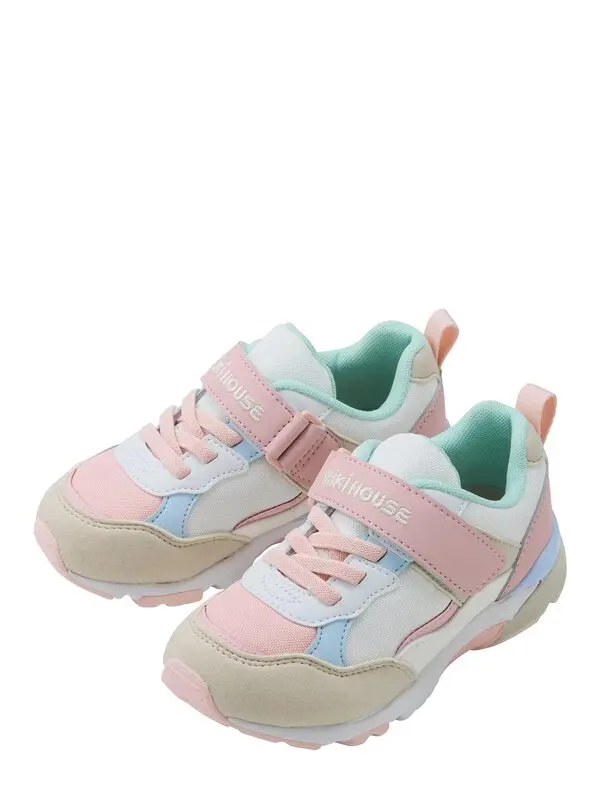 MIKI HOUSE Velcro-strap Sneakers - Pink