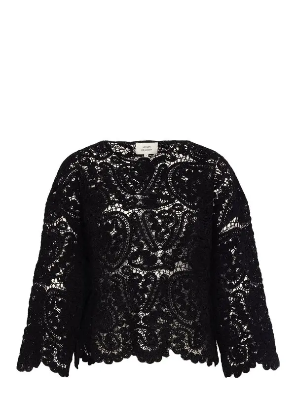 Loulou De Saison Arold Sweater - Black
