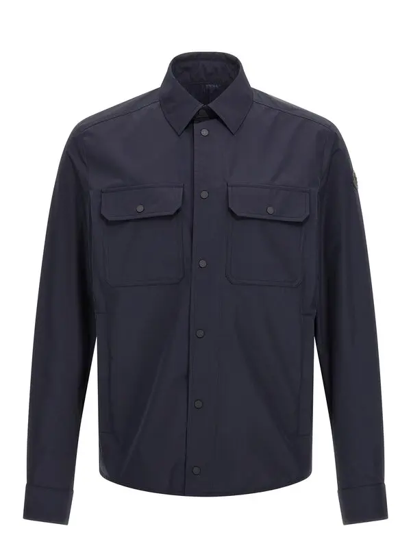 Moncler Tech Fabric Shirt - Blue