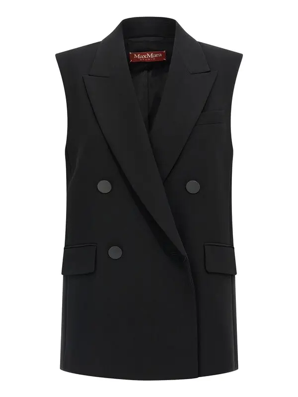 Max Mara Pomez' Vest - Black