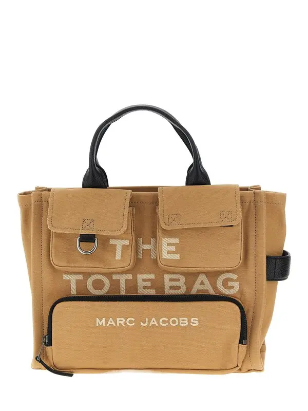 Marc Jacobs The Cargo Canvas Medium Tote Handbag - Brown
