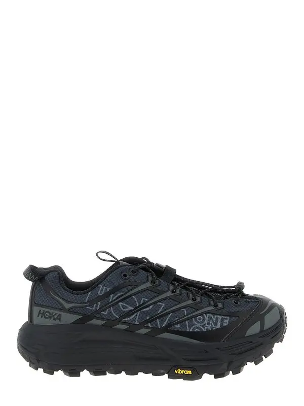 Hoka One One Mafate Three2 Wordmark Sneakers - Black