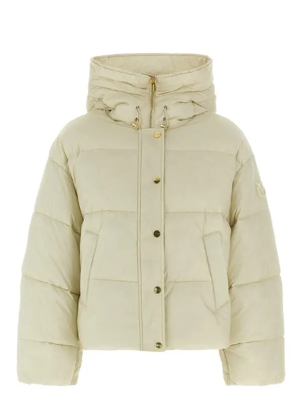 Pinko Impasto Down Jacket - White