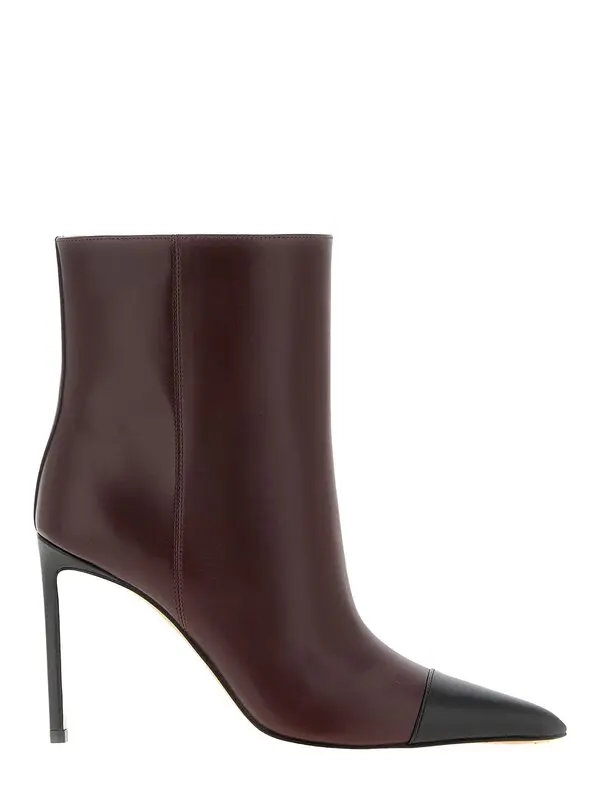 FRANCESCO RUSSO R1 B1020 Ankle Boots - Bordeaux