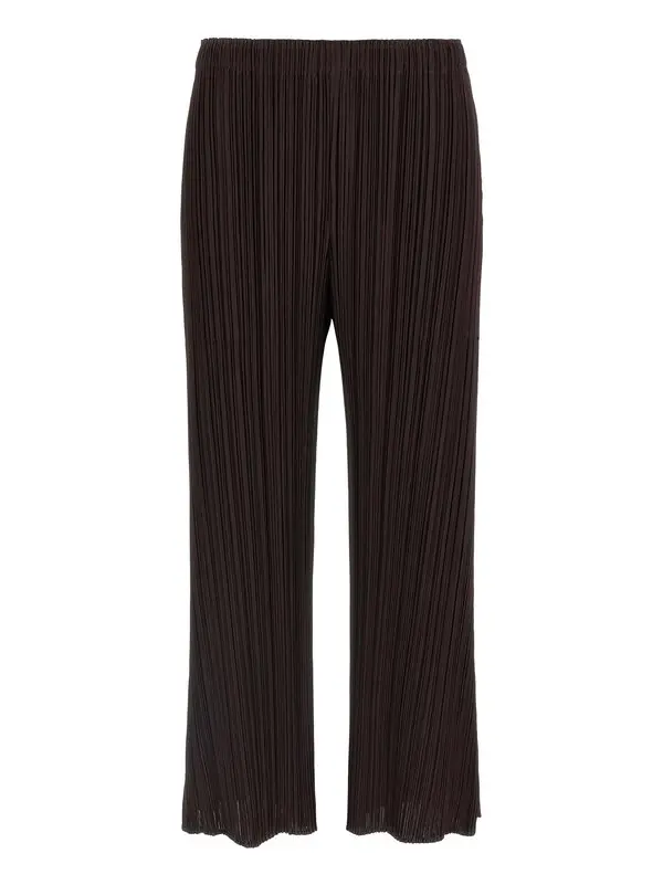 Issey Miyake Monthly Colors July Pants - Brown