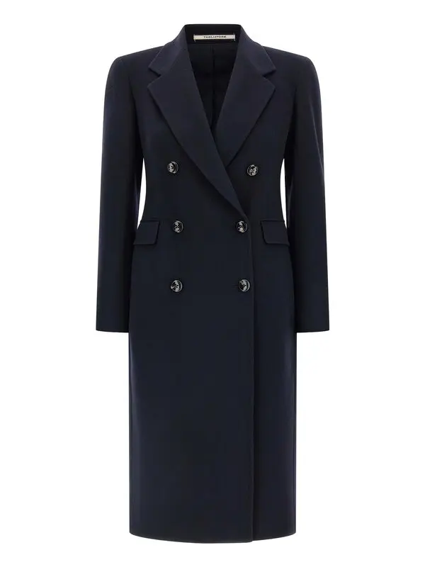Tagliatore Meryl Cashmere Coat - Blue
