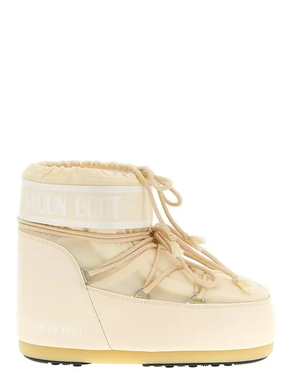 Moon Boot Icon Low Ankle Boots - Beige