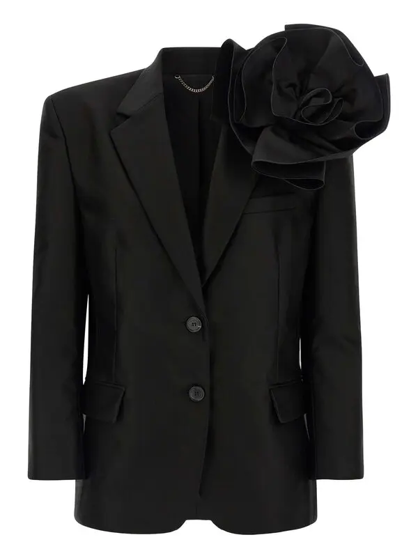 Magda Butrym 04' Single-breasted Blazer - Black