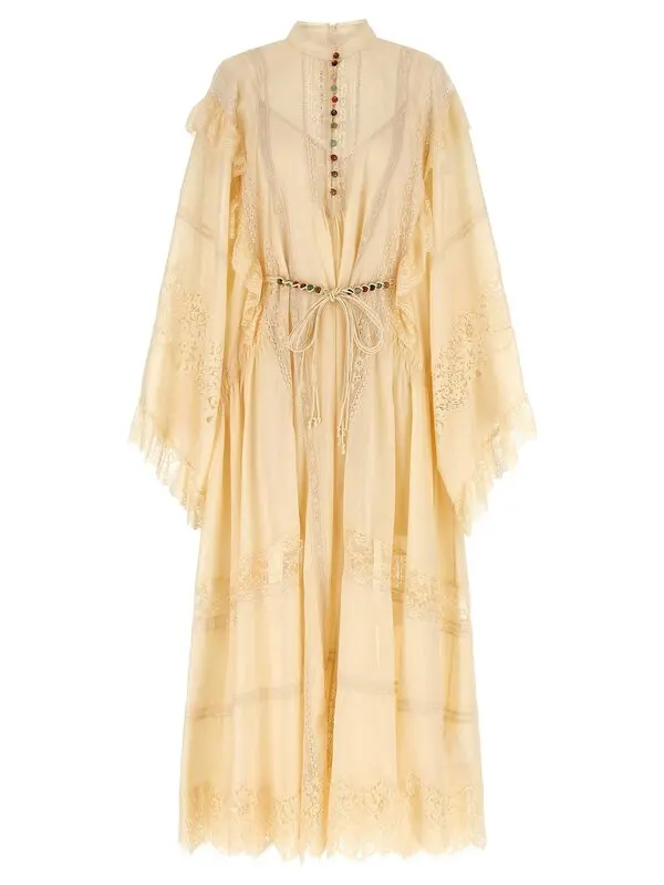 Zimmermann Rihannon Lace Dress - White