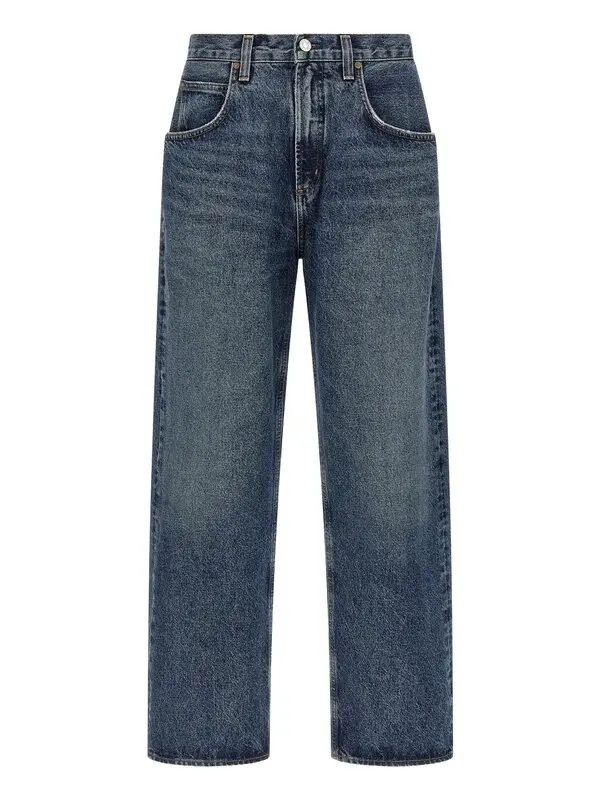 AGOLDE Fusion Wide Leg Jeans - Blue