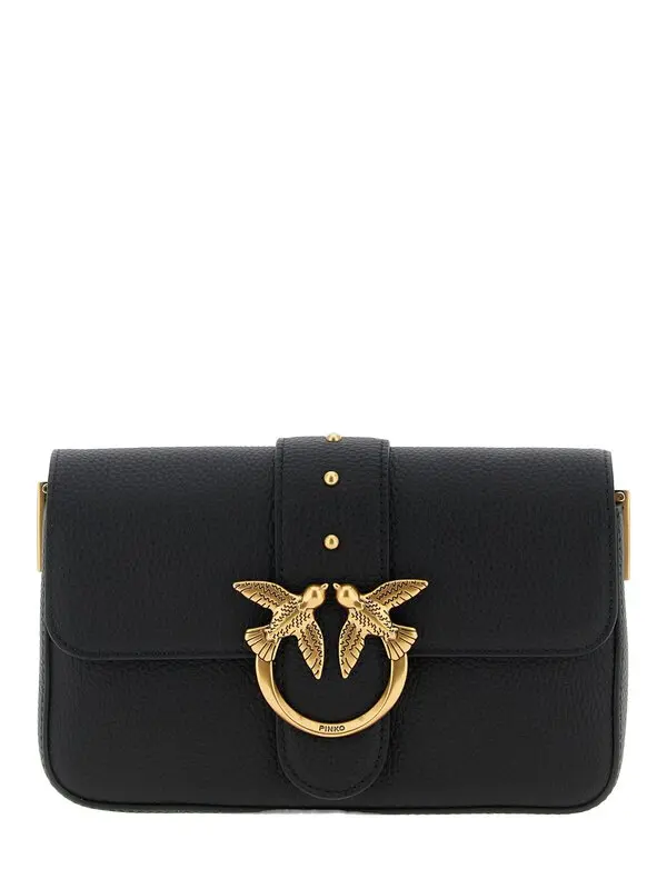 Pinko Love One Mini Crossbody Bag - Black