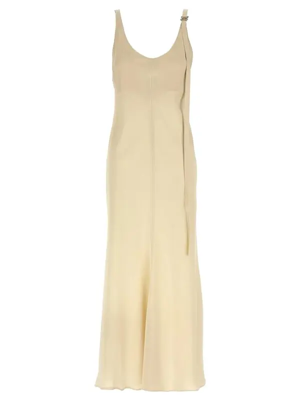 Sportmax Unione Viscose Dress - Beige
