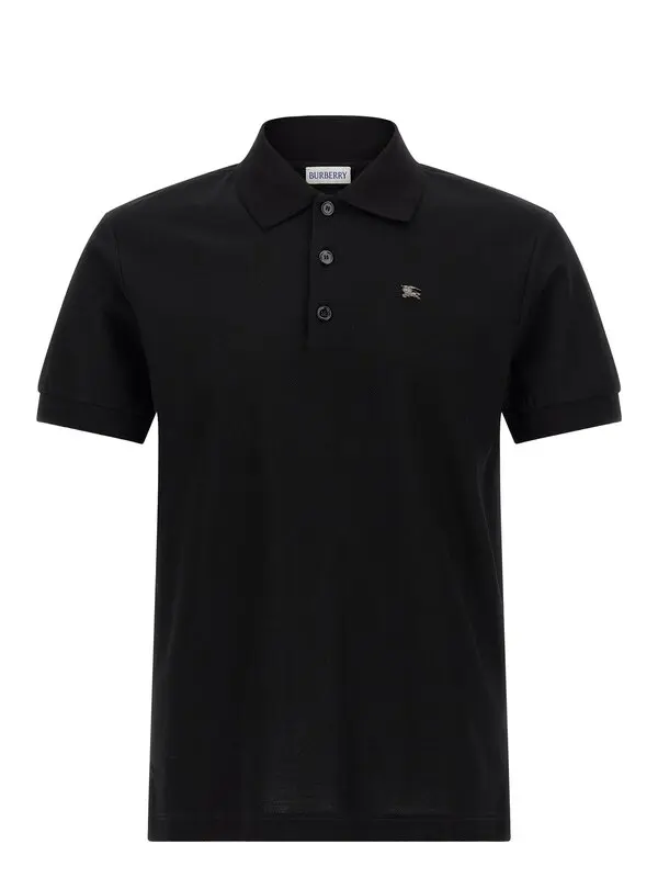 Burberry Stan' Polo Shirt - Black