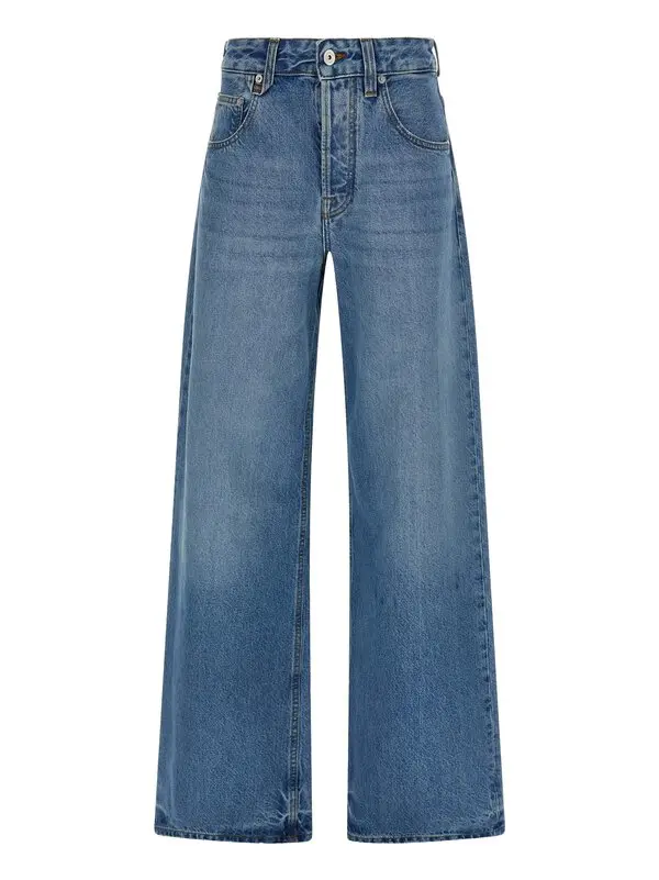 Jacquemus Le De Nîmes Large Jeans - Light Blue