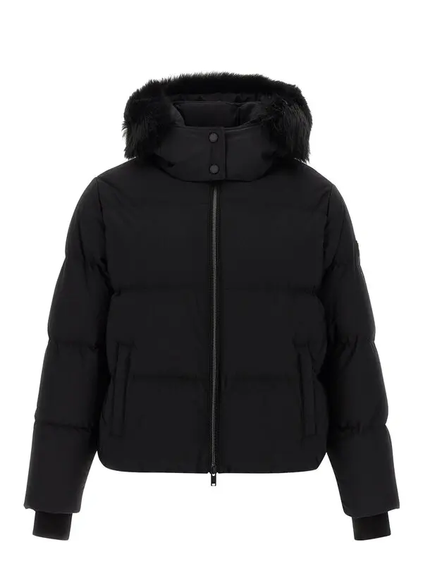 Moose Knuckles Misti Puffer Down Jacket - Black