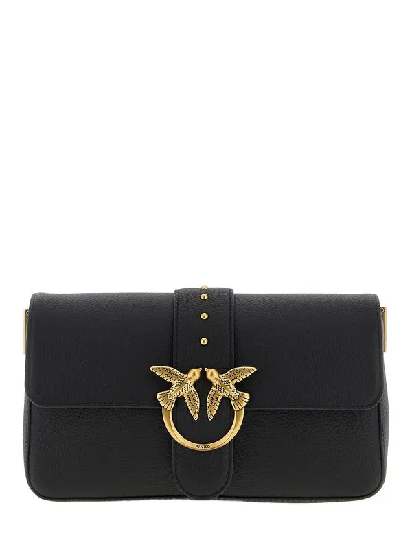 Pinko Love One Classic Crossbody Bag - Black