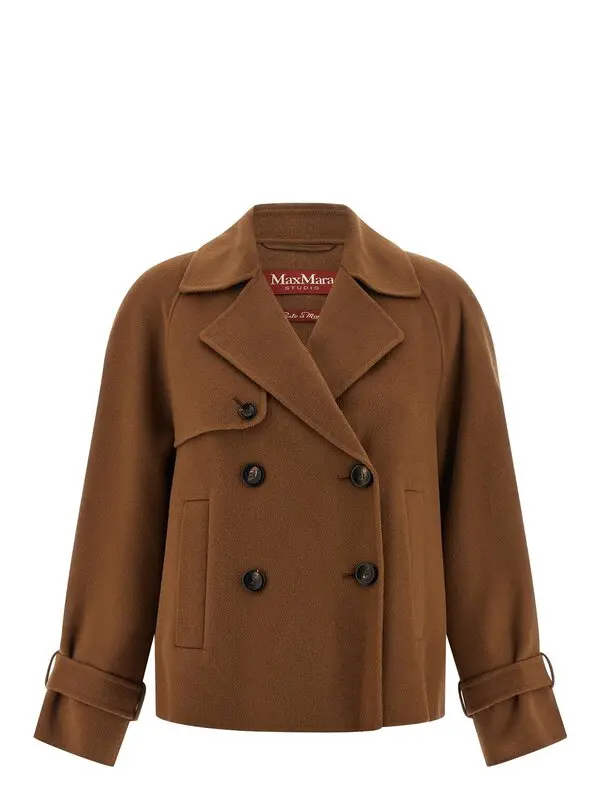 Max Mara Nupar Coat - Brown