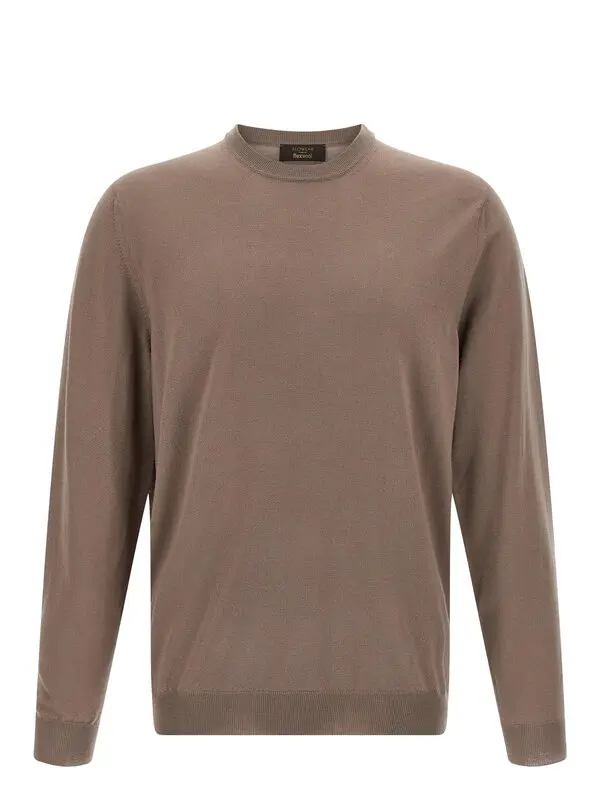 ZANONE Virgin Wool Sweater - Beige