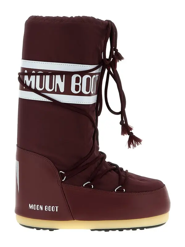 Moon Boot Icon Boots - Bordeaux