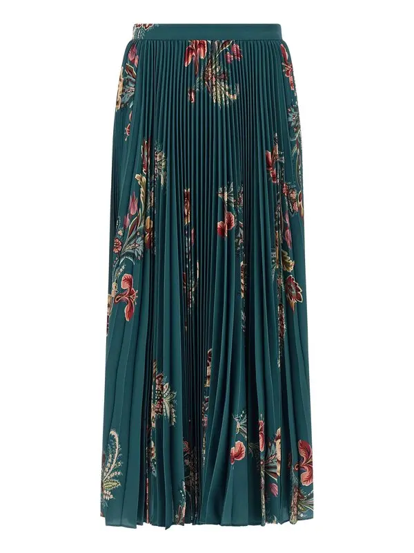 Etro Pleated Skirt - Multicolor
