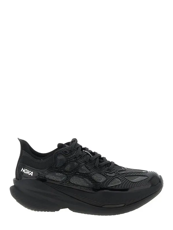 Hoka One One Mach X Caged Sneakers - Black
