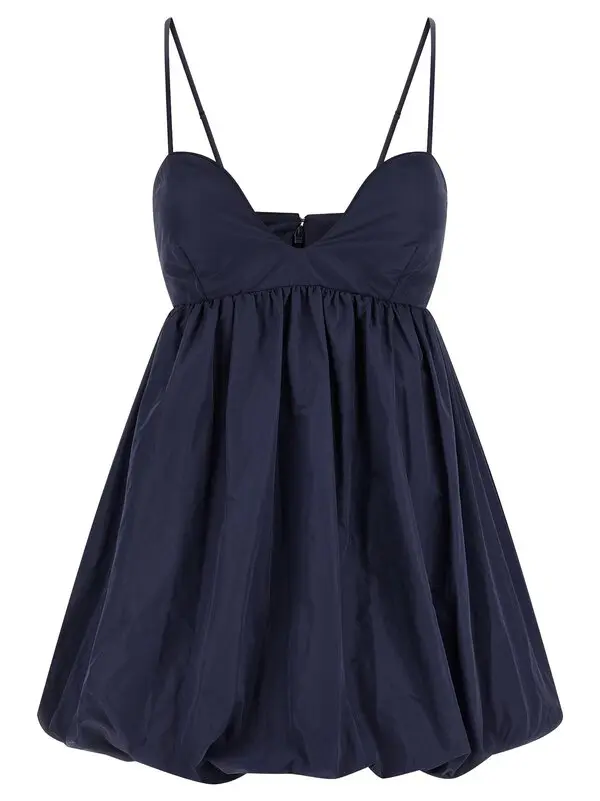 Pinko Taffeta Mini Dress - Blue