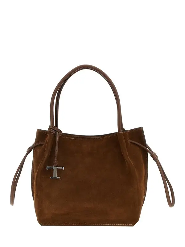 TOD'S Buz' Shoulder Bag - Brown