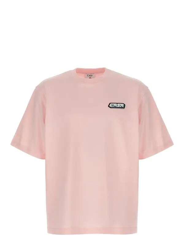 Casablanca Casa Racing' T Shirt - Pink