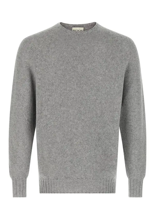 MA'RY'YA Cashmere Blend Sweater - Gray