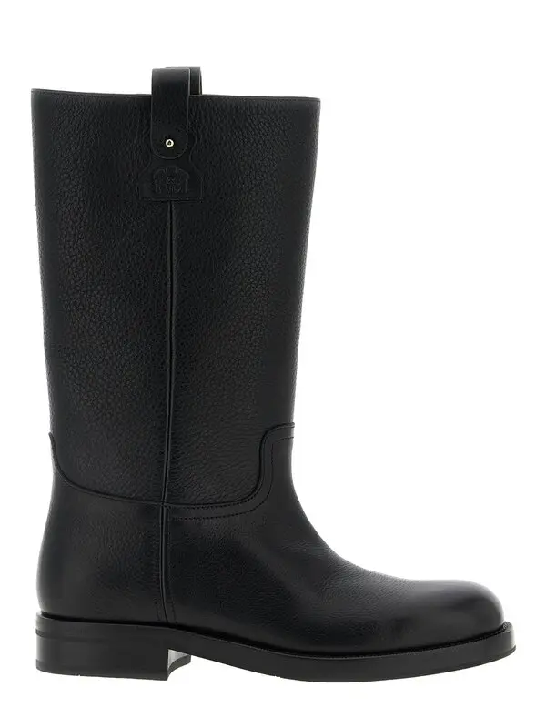 Church's Peyton Hammered Leather Boots - Black