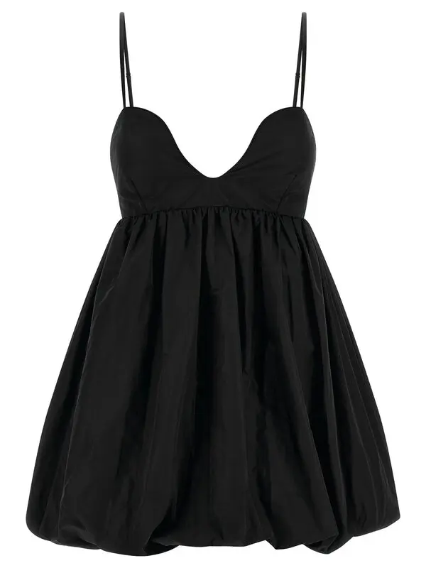 Pinko Taffeta Mini Dress - Black