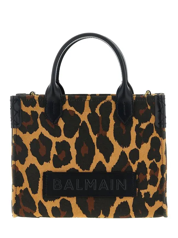 Balmain Small 'b-army' Shopping Bag - Brown